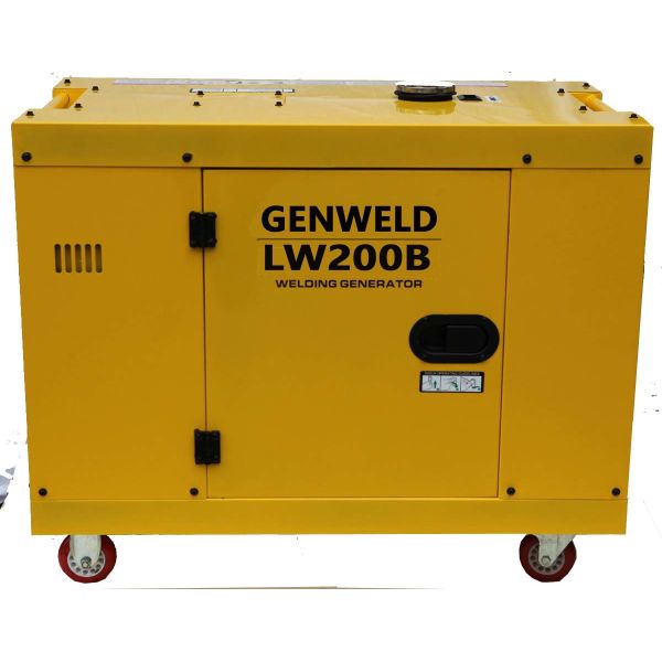 Quality Portable Silent 170A Diesel Welder Generator With AC 4.0kW output power for sale