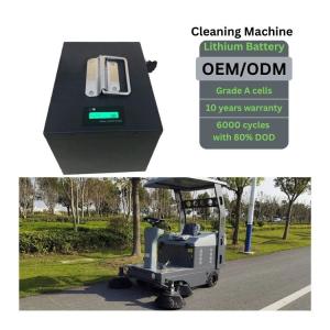Quality 5000 Cycles Cleaning Machine Battery Rechargeable Lithium Battery Pack 24v200ah for sale