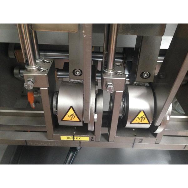 Quality PLC Automatic Stand Up Pouch Filling And Packing Machine Steel 303 60Bags/Min for sale