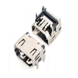 Quality 19 Pin Mini DP To HDMI Cable Connectors Adapter Type C Horizontal Socket for sale