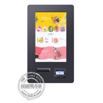 Quality Outdoor Wall Mount Self Service Kiosk Contactless Payment With QR Scanner for sale