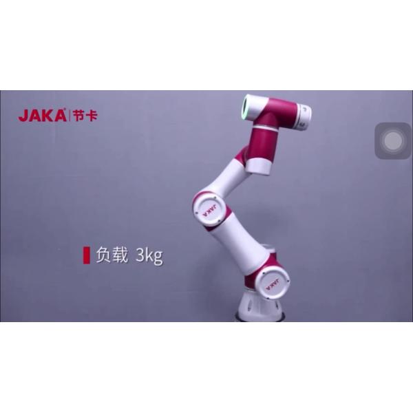 Quality 6 axis collaborative robot arm JAKA Zu 3 with 16 digital in/out controller box application on industrial integration cobot for sale