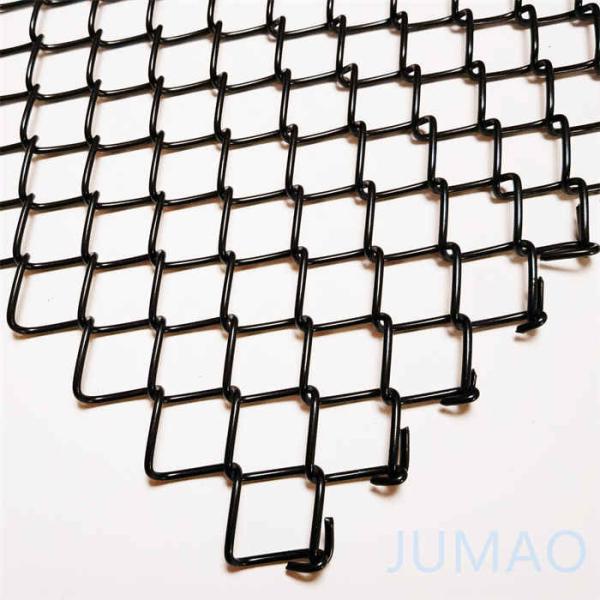 Quality 16mm Hole Coiled Flexible Fireplace Mesh Curtain Screen Screen for sale