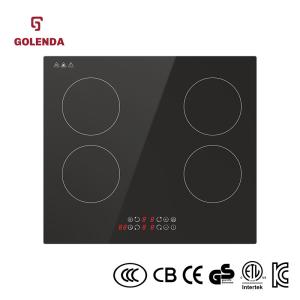 Quality Recyclable 3 Burner Built In Induction Hob Cooktop Domino Type for sale
