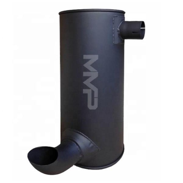 Quality Loader Excavator Muffler Engine Muffler Spare Part Sound Absorbing Fiber Glass for sale