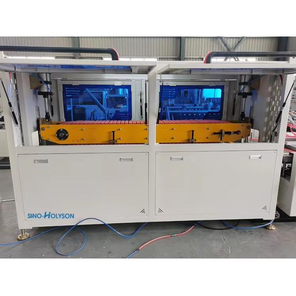 Quality WPC/PVC Wall Panel Machine With Conical Twin Screw Extruder ABB Or Delta for sale