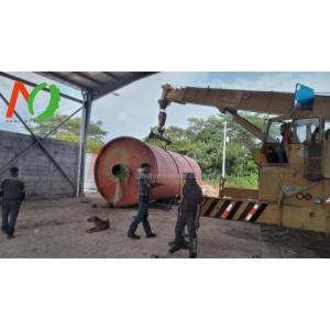 Quality Mingjie Solid Organic Waste Carbonize Plant Plastic Tyre Pyrolysis Machine and for sale