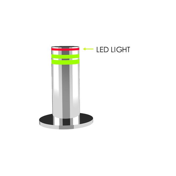 Quality 316 Stainless Steel Automatic Security Bollards , Electric Road Safety Bollards for sale