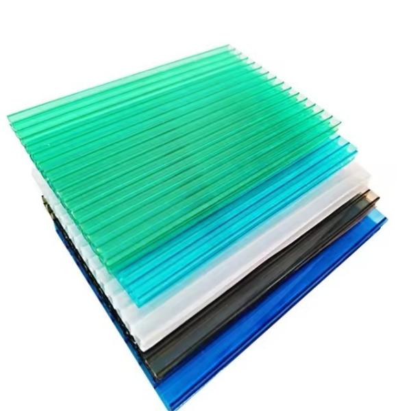 Quality Transparent Polycarbonate Sheet Virgin Polycarbonate Twinwall Sheet For Building for sale