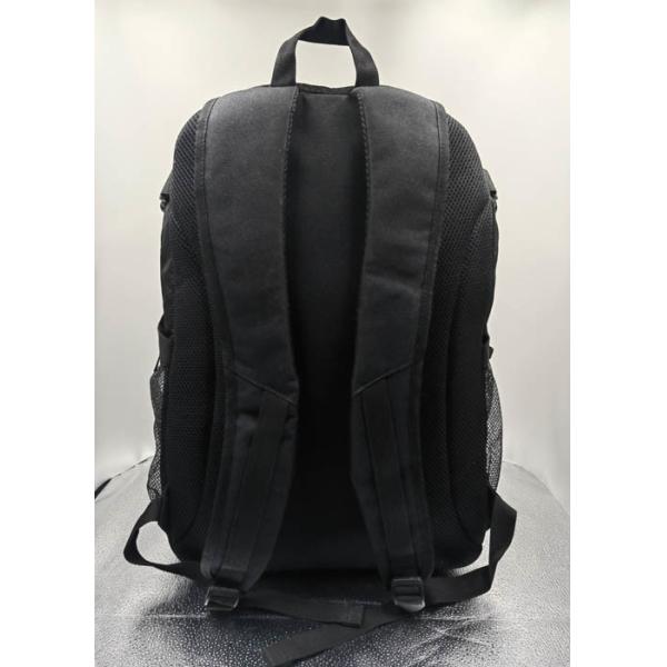 Quality Large Capacity Custom Football Backpack , Black Soccer Backpack With Shoe for sale