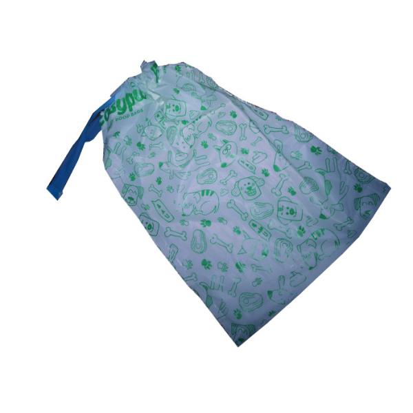 Quality Light Green EN13432 Plastic Free Packaging Bags Biodegradable For Dog for sale