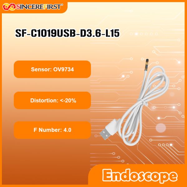 Quality Industrial and Medical Led Integrated CMOS Endoscope Camera Bare Module for sale