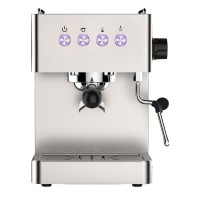 Quality Silk Semi Automatic Espresso Maker , 1450W 240V Homemade Espresso Machine for sale