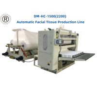 Quality V Fold Facial Tissue Machine Added Automatic Transfer Unit for sale