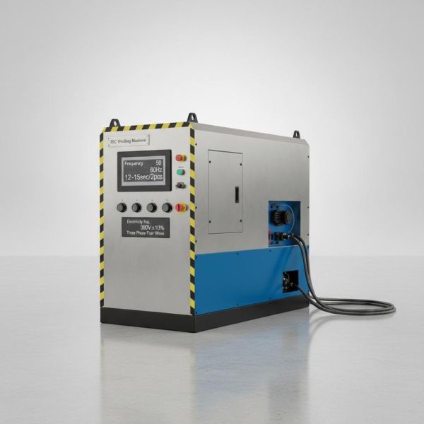 Quality Frequency 50 60Hz IBC Welding Machine Three phase Four Wires 380V±10% Electricity Requirement Efficiency 12 15sec per 2pcs for sale