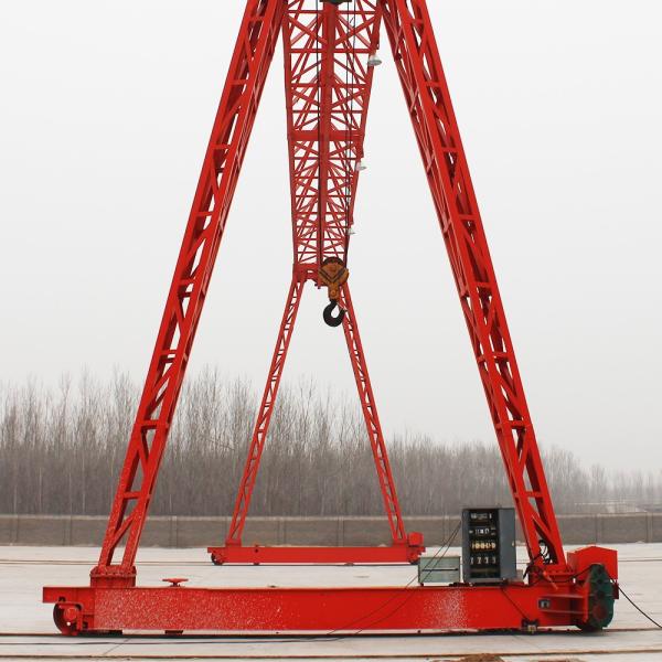 Quality MH Trussed Type Overhead Rail Mounted Gantry Crane Single Girder for sale