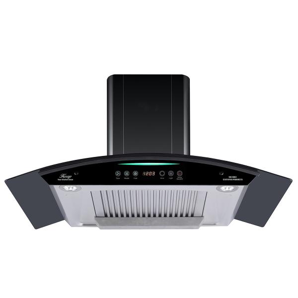 Quality Kitchen SS Wall Chimney Range Hoods 48 Inch Arc Shaped for sale