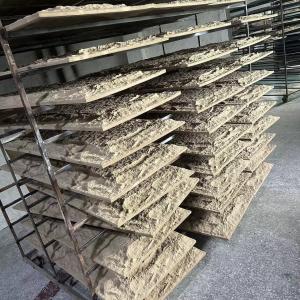 Quality Dark Grey PU Polyurethane Faux Mushroom Stone Wall Panel Lightweight for sale