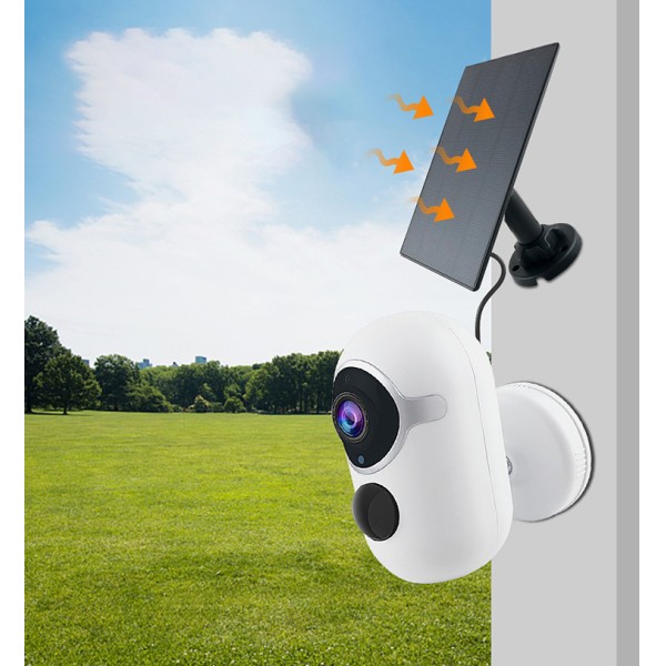 Quality Rechargeable Tuya Solar Camera 3.6mm Lens for sale