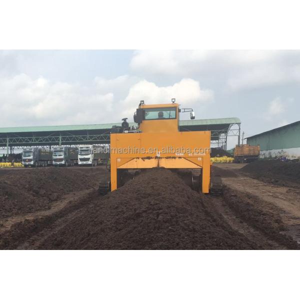 Quality Animal Manure Compost Fertilizer Machine Crawler Type Compost Turner Machine for sale