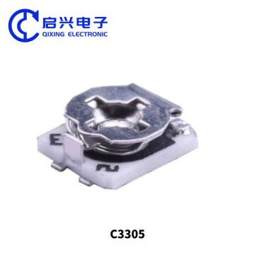 Quality C3305 Adjustable Trimmer Potentiometers Single Ring Glass Glaze Patch for sale