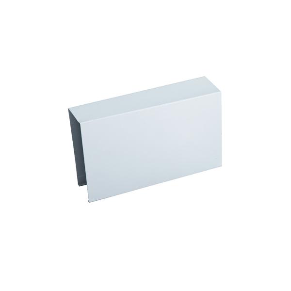 Quality Sound Absorbing Wood Grain Aluminium Baffle Ceiling U Shaped Free Sample for sale