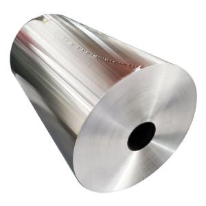 Quality Paper Aluminum Foil Roll Price Per Ton 35 Micron Aluminum Foil For Food for sale