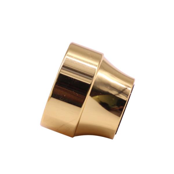 Quality 34*28mm Round Hanging Plating Perfume Bottle Caps for sale