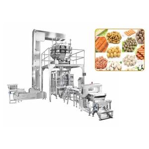 Quality PLC Multihead Weigher Packing Machine , Noise Proof Vertical Packaging Machine for sale