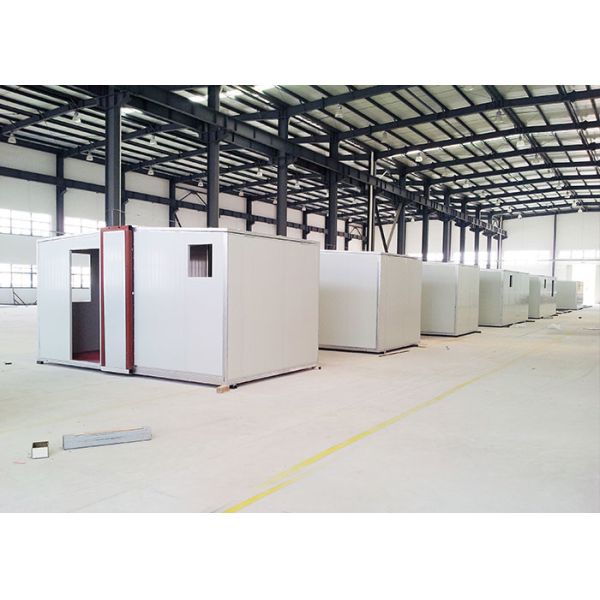 Quality Mobile Portable Emergency Shelter , Foldable Prefabricated Homes for sale