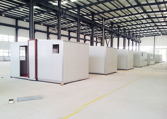 Quality Mobile Portable Emergency Shelter , Foldable Prefabricated Homes for sale