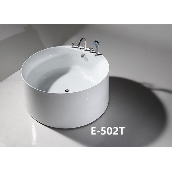 Quality Diameter 1300mm Circle Hot Tub With Slim Edge for sale