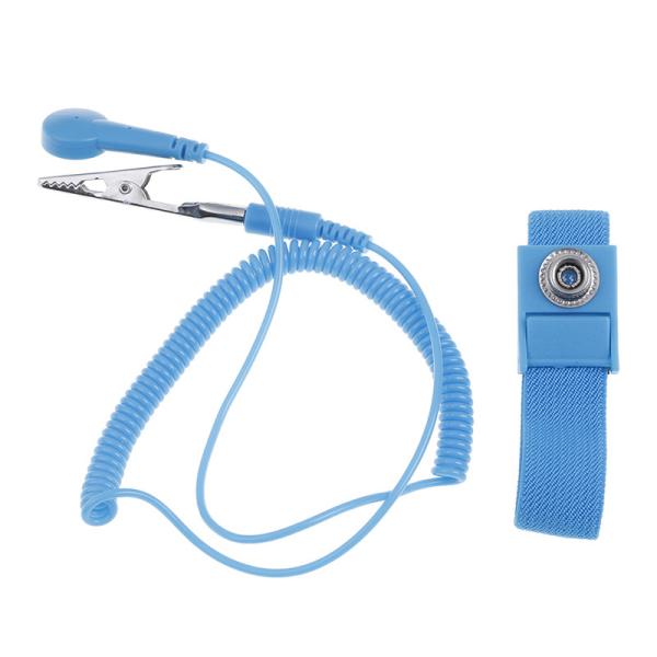 Quality ESD Discharge Wrist Strap Grounding Prevent Static Shock With Clip for sale