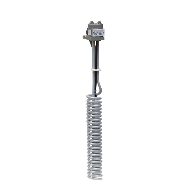 Quality Spiral Single Tube PTFE Immersion Heaters for sale