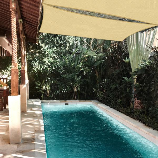 Quality Reinforced HDPE Sun Shade Netting with 40-95% Shade Rate, UV Stabilized, Long Life for Garden and Balcony for sale