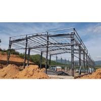 China Pre Fabricated Steel Structure Construction , Industrial Metal Structure Fabrication factory