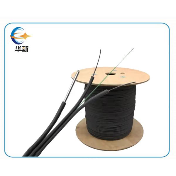 Quality Low Bend FTTH Fiber Optic Drop Cable 1 Core 2 Core 4 Core Fig 8 Self Supporting for sale