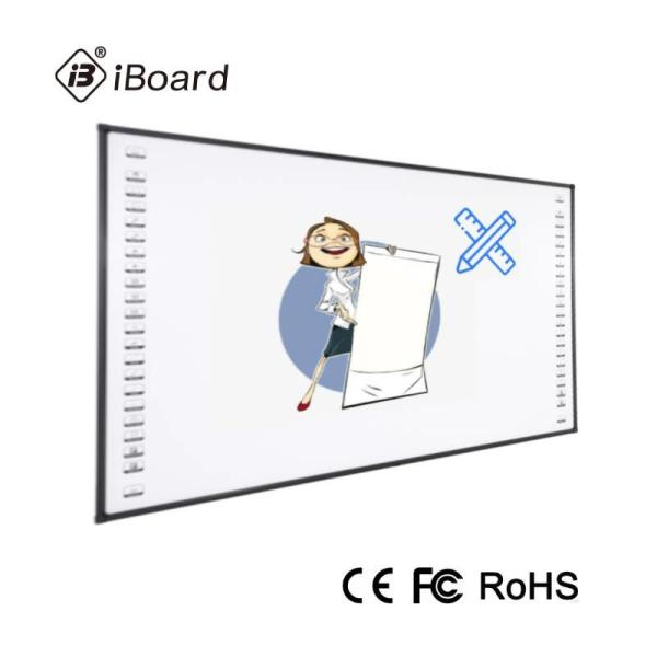 Quality CE Rohs FCC 105 Inch Infrared Interactive Whiteboard Support Dry Erased IWB for sale
