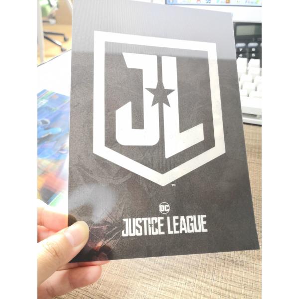 Quality Custom PVC DC Justice League 3D Business Cards For Avertisement / Promotion for sale