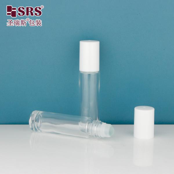 Quality BLPM-10ML Transparent Mold Glass Roll On Bottle For Nail Oil Massage No Leakage for sale