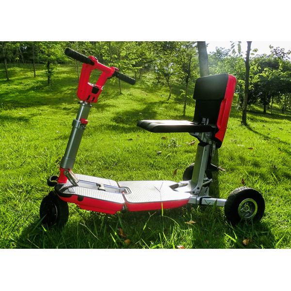 Quality Brushless DC Motor Electric Scooter For Adults , 48V 8.7Ah Lithium Battery Travel Mobility Scooter for sale