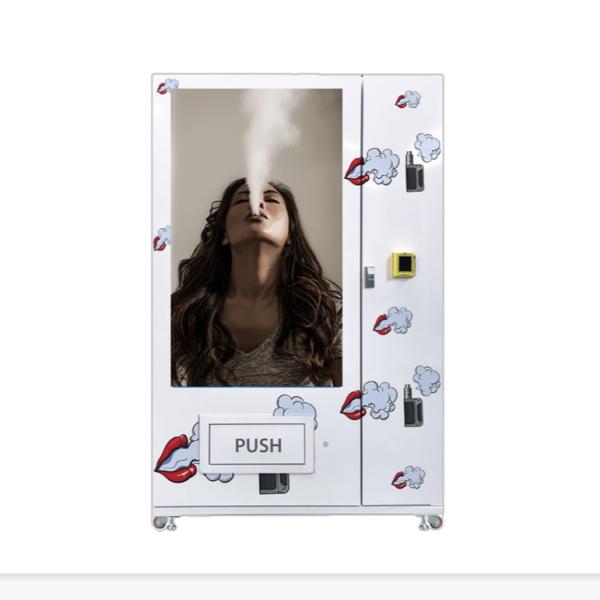 Quality 55 Inch Touch Screen Advertising Vending Machine And Card Readers for sale