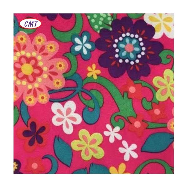 Quality 100% Printed Oxford Fabric Direct Home Textile Flower Printed Fabric 600D Anti-Mould for sale