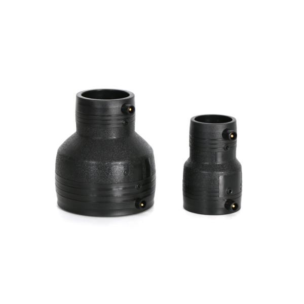 Quality PE100 HDPE Electrofusion Welding Fittings Reducing Coupling 200 X 110mm for sale