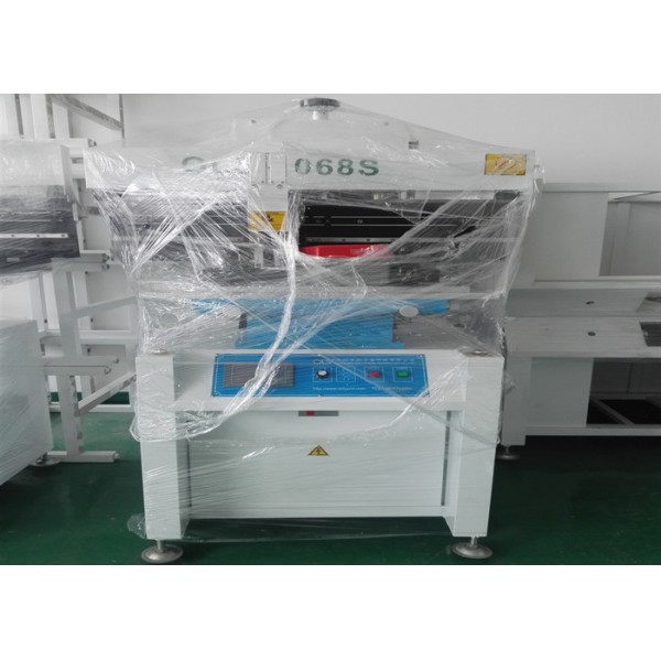 Quality PLC Touch Screen 100W 0.6m Solder Paste Printer for sale