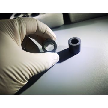 Quality Polishing Cylindrical Hollow Silicon Carbide Wafer Ceramic Optical Element SiC for sale