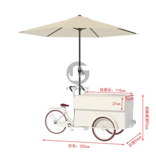 Quality Hand Push Tricycle Food Carts Navigating LA's Food Scene for Cooking Oil Factories for sale