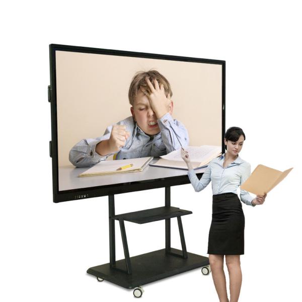 Quality Interactive Multi Touch Digital Signage 75 Inch Aluminum Alloy Frame Material for sale