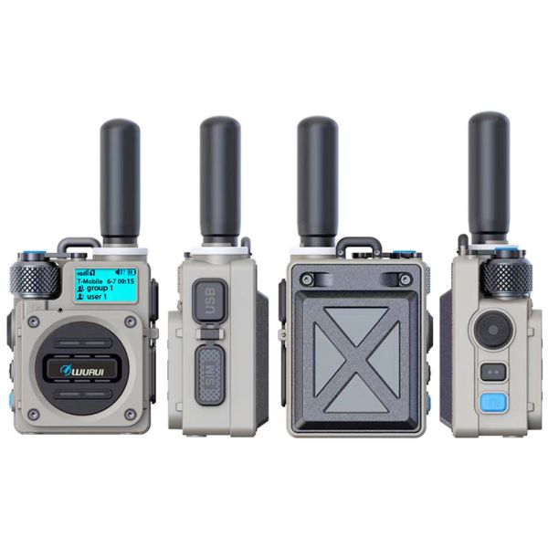 Quality 5000KM Talk Range Handheld 4G POC Walkie Talkie for Unlimited Communication for sale