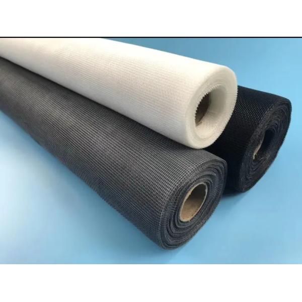 Quality White / Black Window Screen Netting Customized Fiberglass Mosquito Net For for sale